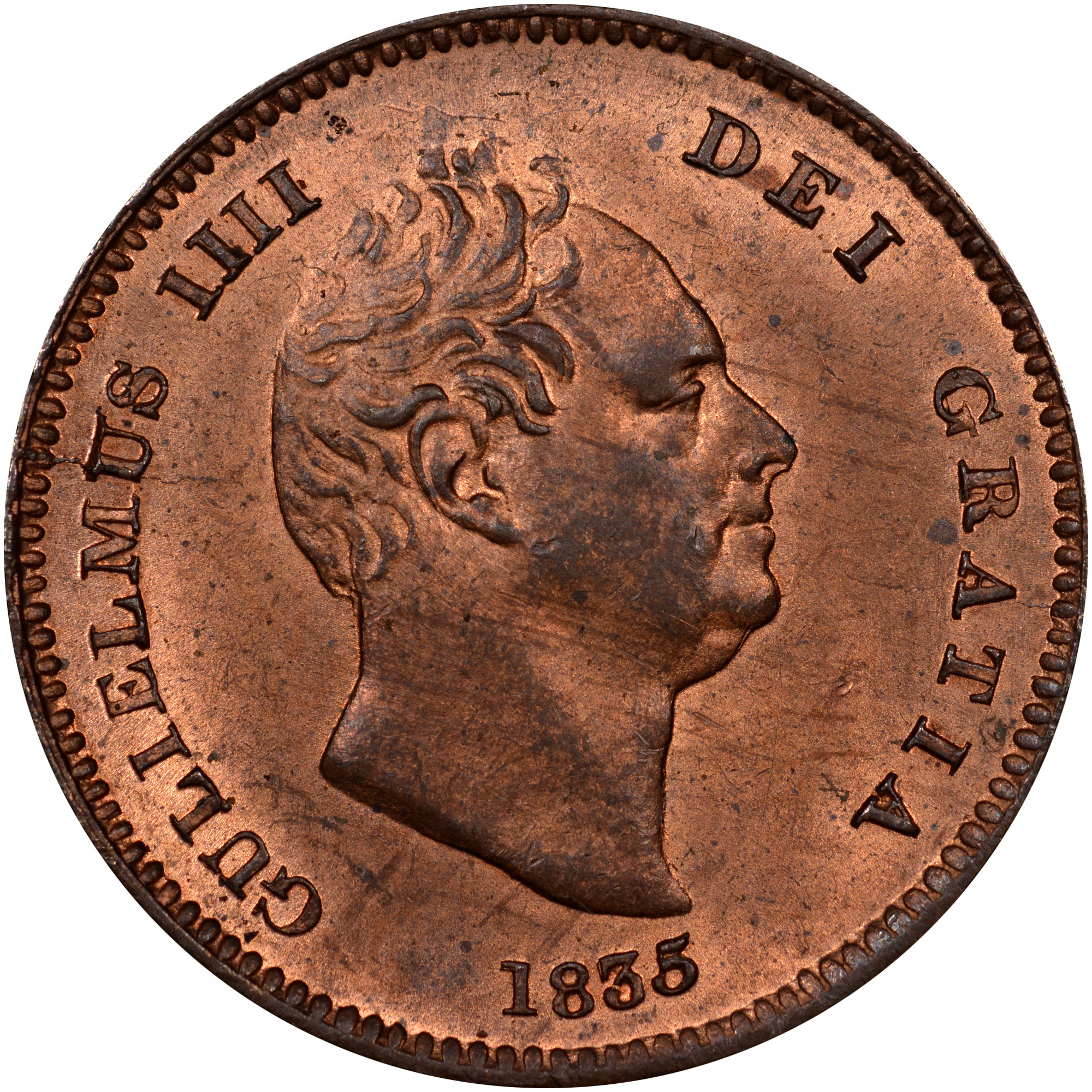 1835 Great Britain 1/3 Farthing KM 721 Prices & Values | NGC