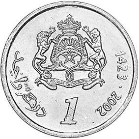 1423-2002 Morocco Dirham Y 117 Prices & Values | NGC